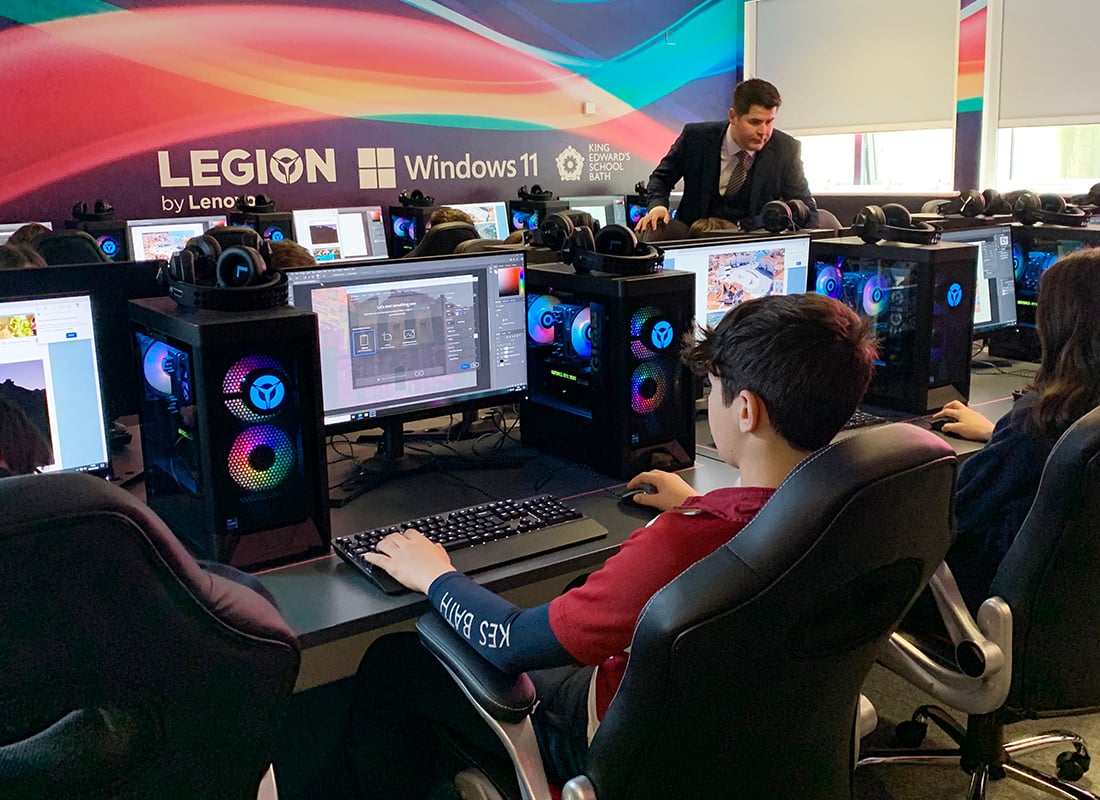 Gaming leads the way in new education suite | BCS